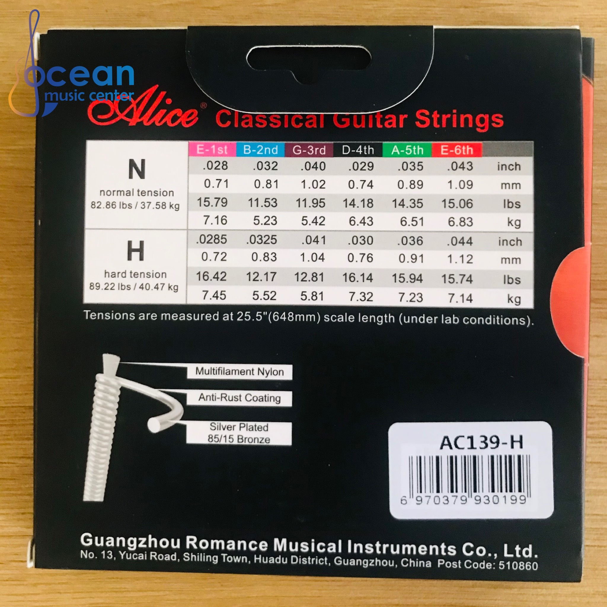 DÂY GUITAR CLASSIC ALICE CHÍNH HÃNG AC139 - Guitar - Phụ kiện Giá rẻ Huế